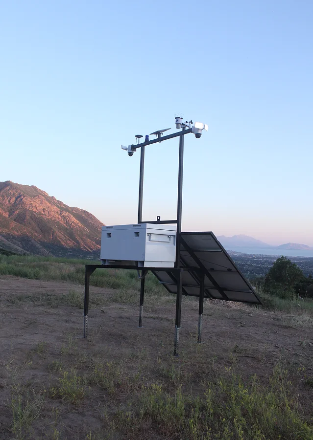 Mobile Video Surveillance Trailer - SunRoad Surveillance